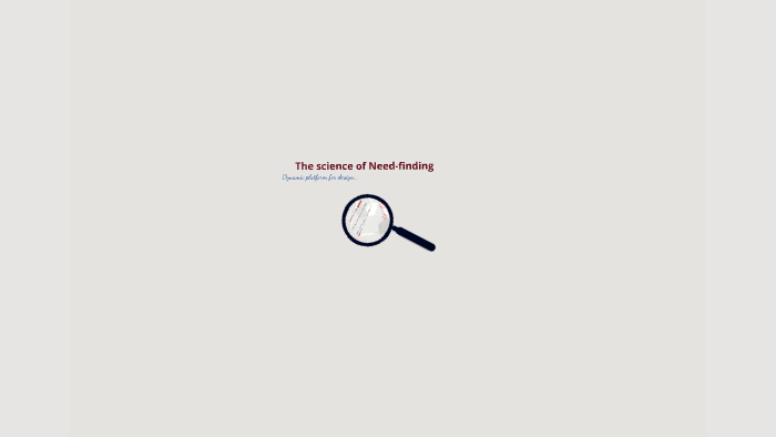 The Science of Needfinding by Pelin Bicen on Prezi