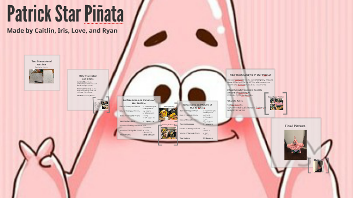 Patrick Star Pinata by Caitlin Lee on Prezi