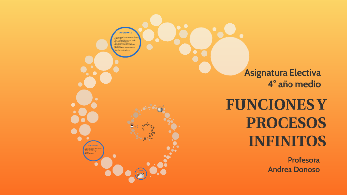 FUNCIONES Y PROCESOS INFINITOS by Andrea Donoso on Prezi