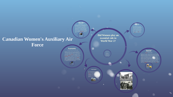 Canadian Women's Auxiliary Air Force by rileigh davis on Prezi
