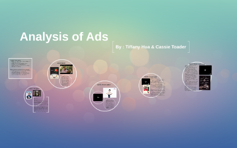 Analysis of Ads by on Prezi