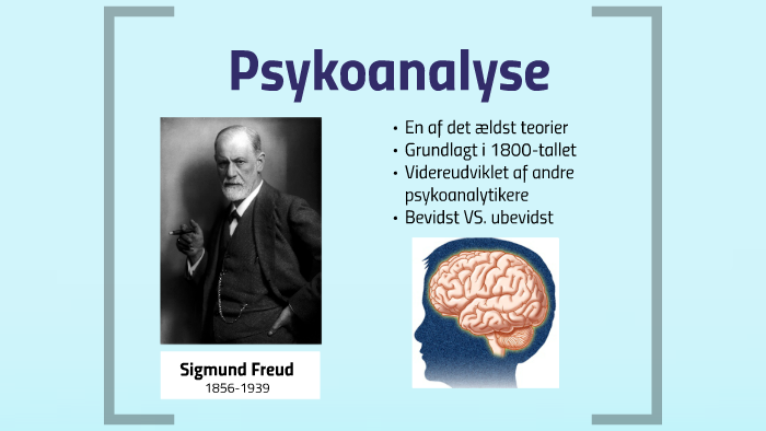 Psykoanalyse by Caroline Bojer