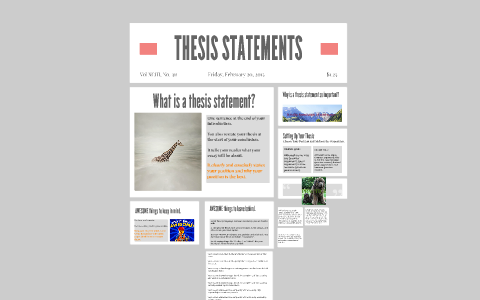 ACT Thesis Statements by Jackie Randall on Prezi