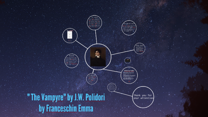 "The Vampyre" by J.W. Polidori by Emma Franceschin on Prezi