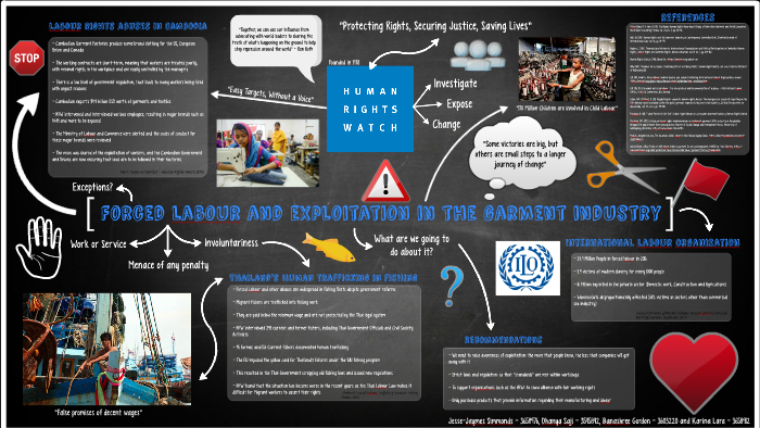 Forced labour and exploitation in the garment industry by Jesse Simmonds