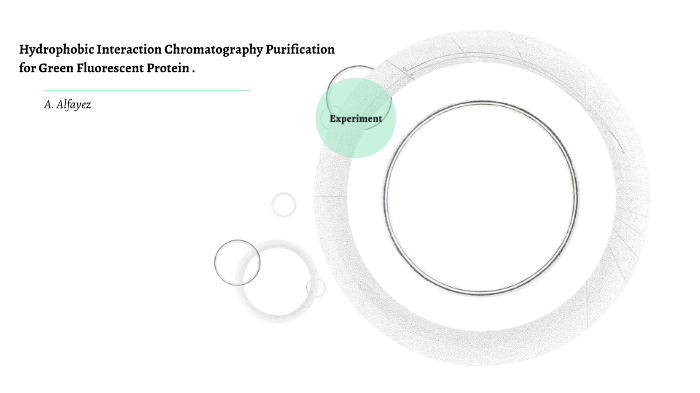 HIC Purification for GFP : Steps and Principle by alaa alfayez on Prezi