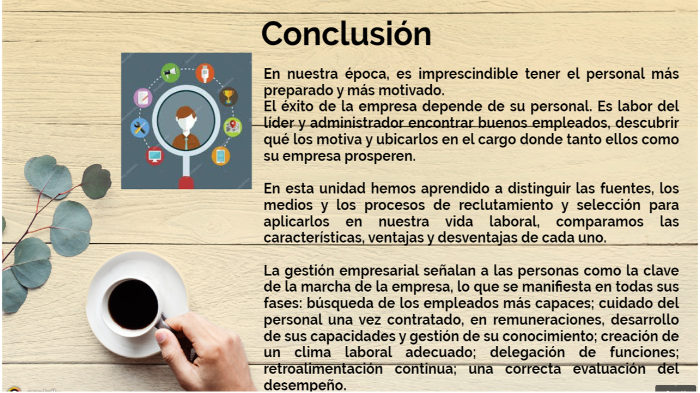 conclusión by MARILUZ RAMIREZ CHAVEZ on Prezi