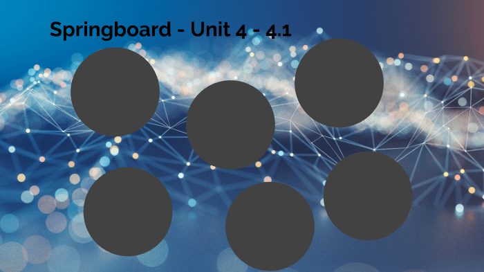Springboard - Unit 4 - 4.1 Part 2 by Evan Lee on Prezi