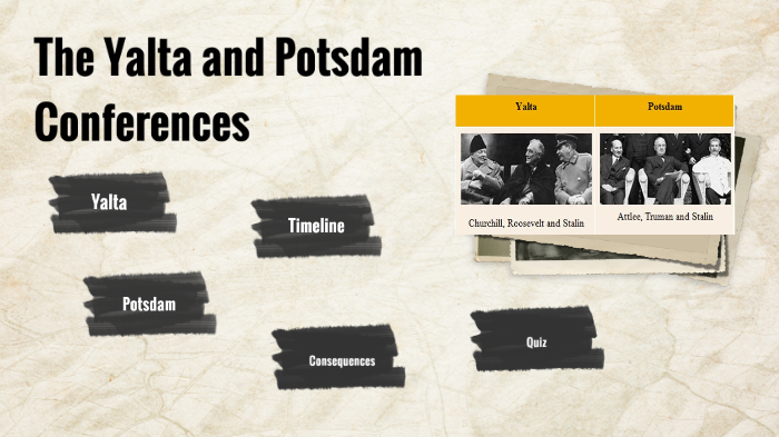 Yalta and Potsdam Conferences by Emily Wolfson on Prezi