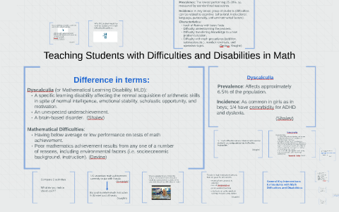Teaching Students with Difficulties and Disabilities in Math by Julie ...