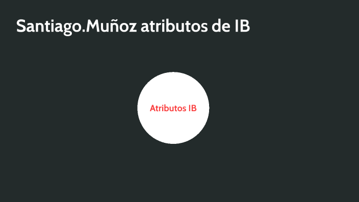 Atributos del IB by Santiago Muñoz Pequera on Prezi