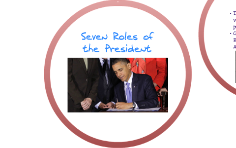 Seven Roles of the President by Justin Regnier on Prezi