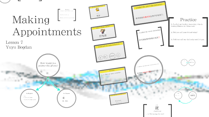 Lesson 6: Making Appointments by Yuyu Bogdan on Prezi