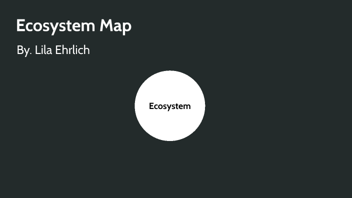 Ecosystem Concept Map by Lila Ehrlich on Prezi