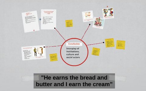 "He earns the bread and butter and I earn the cream” by Aray ...