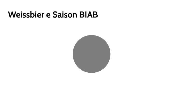 Weissbier and Saison BIAB by DJ Túlio Marcus Benevides on Prezi
