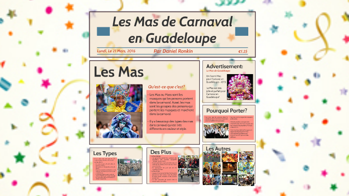 Projet de Carnaval by Daniel Ronkin on Prezi