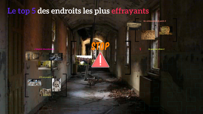 Le top 5 des places les plus effrayante au monde! by ophélie pérusse on ...