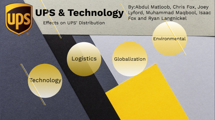 Technology's Effect on UPS & Distribution by Isaac Fox on Prezi