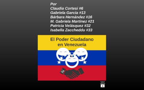 El Poder Ciudadano en Venezuela by Isabella Zaccheddu on Prezi