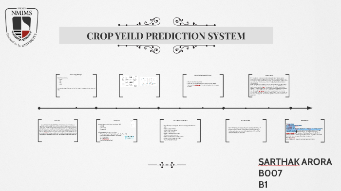 CROP YEILD PREDICTION SYSTEM by Sarthak Arora on Prezi