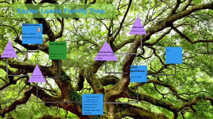 Xavier Lewis's Family Tree by Xavier Lewis on Prezi