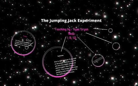 The Jumping jack Experiment by Rysa Bryan on Prezi