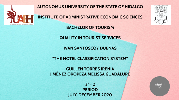 THE HOTEL CLASSIFICATION SYSTEM by Irenia Guillen Torres on Prezi