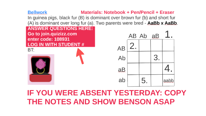 Day 102b - Non-Mendelian Traits (Supertaster Lab) by Nathaniel Benson ...