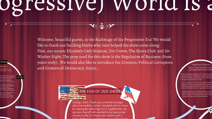 The (Progressive) World is a Stage by Gabriella Rosado on Prezi
