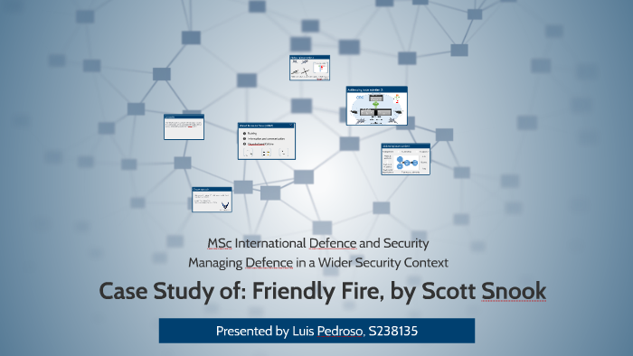 Case Study of: Friendly Fire, by Scott Snook by Luis Pedroso on Prezi