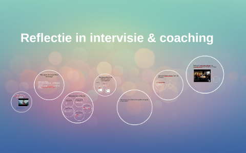 Reflectie in intervisie & coaching by C S on Prezi