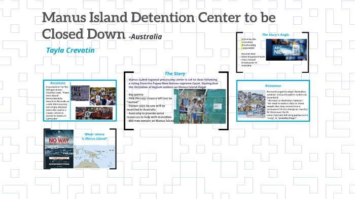 Manus Island Detention Center to be Closed Down by on Prezi