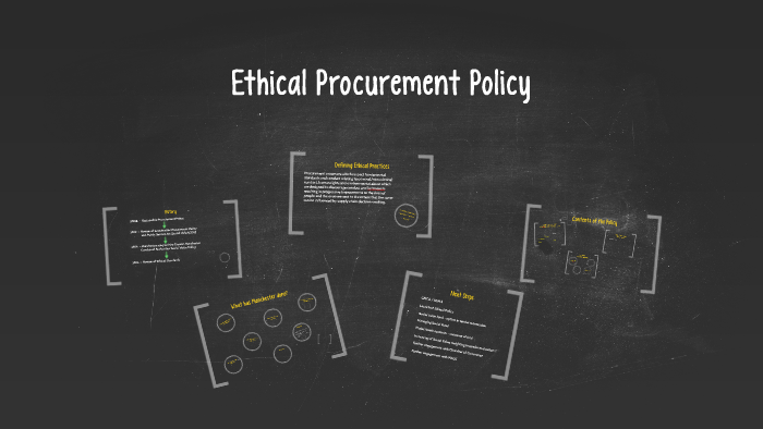 Ethical Procurement Policy by lock Lock on Prezi