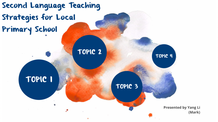 Second Language Teaching Strategies for Local Primary School by Mark ...