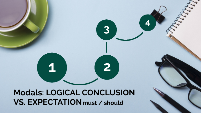 Modals: Logical Conclusion Vs Expectation by CEMesa2 Teacher on Prezi