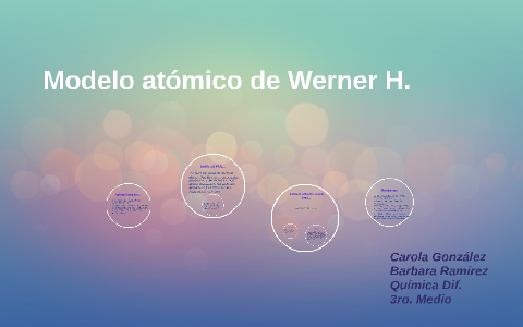 Modelo atómico de Werner H. by Carola González on Prezi