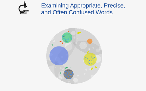Examining appropriate, precis, and often confused words by Guadalupe ...