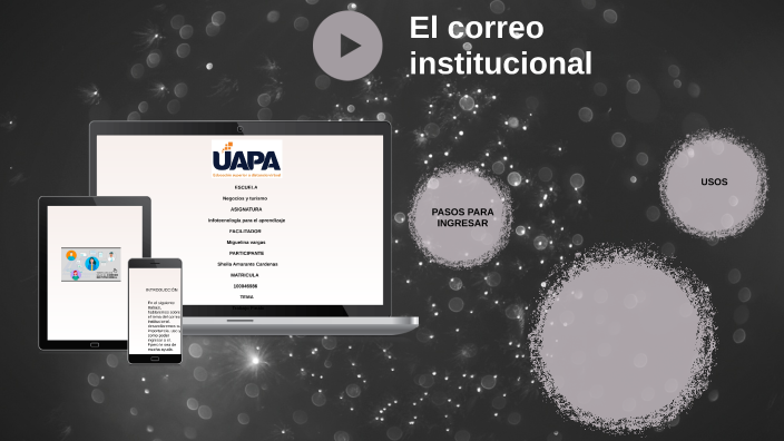 EL correo institucional de la uapa by sheila amarante cardenas on Prezi