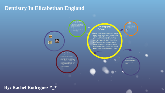 Dentistry In Elizabethan England by Rachel Rodriguez on Prezi