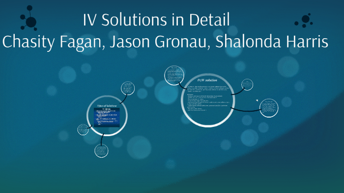 IV Solutions in Detail by on Prezi