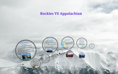 Rockies VS Appalachian by Gaby Melendez on Prezi
