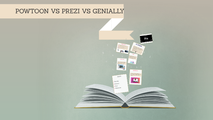 POWTOON VS GENIALLY VS PREZI by Cristina Martínez Martínez on Prezi