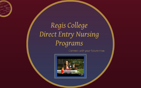 Regis College Accelerated BS/MS and Part-Time BS in Nursing Programs by ...