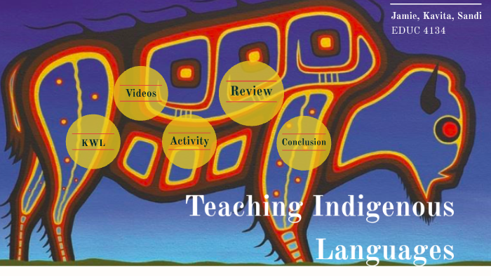 Teaching Indigenous Language by Sandi Black on Prezi