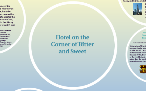 hotel on the corner of bitter and sweet timeline by Savannah McWilliams ...