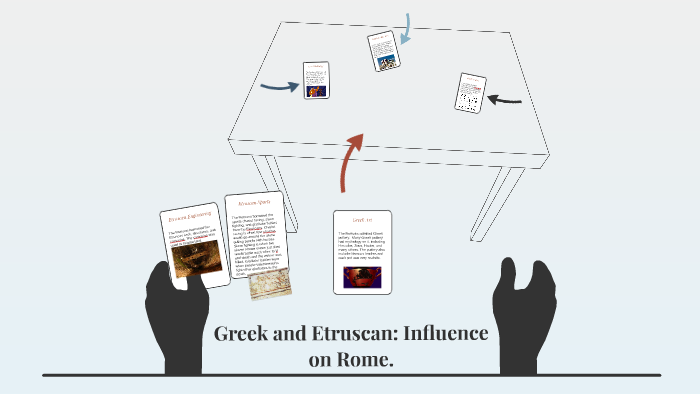 Greek and Etruscan: Influence on Rome. by thomas greene on Prezi