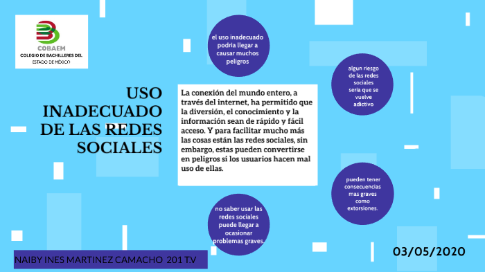- Uso inadecuado de las redes sociales. by Naiby Martinez Camacho on Prezi - Uso inadecuado de las redes sociales. by Naiby Martinez Camacho on Prezi