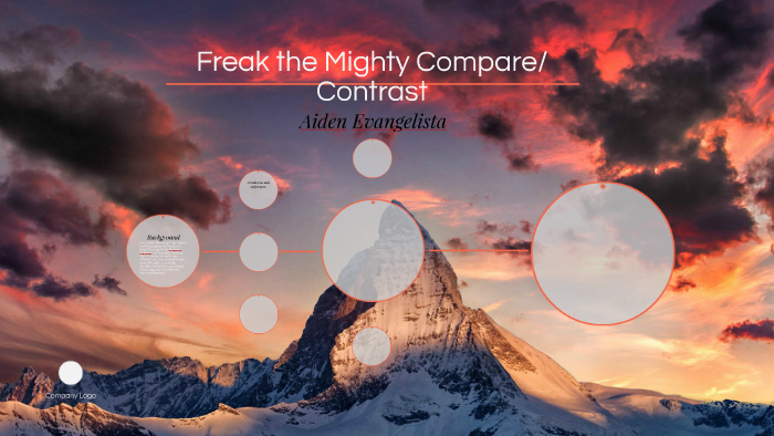 Freak the Mighty Compare/Contrast by Aidene E on Prezi