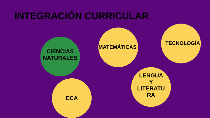 INTEGRACIÓN CURRICULAR by Narcisa JN on Prezi
